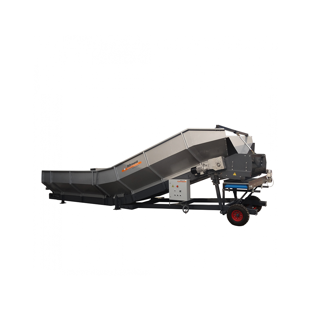 Receiving hopper - Allround Vegetable Processing