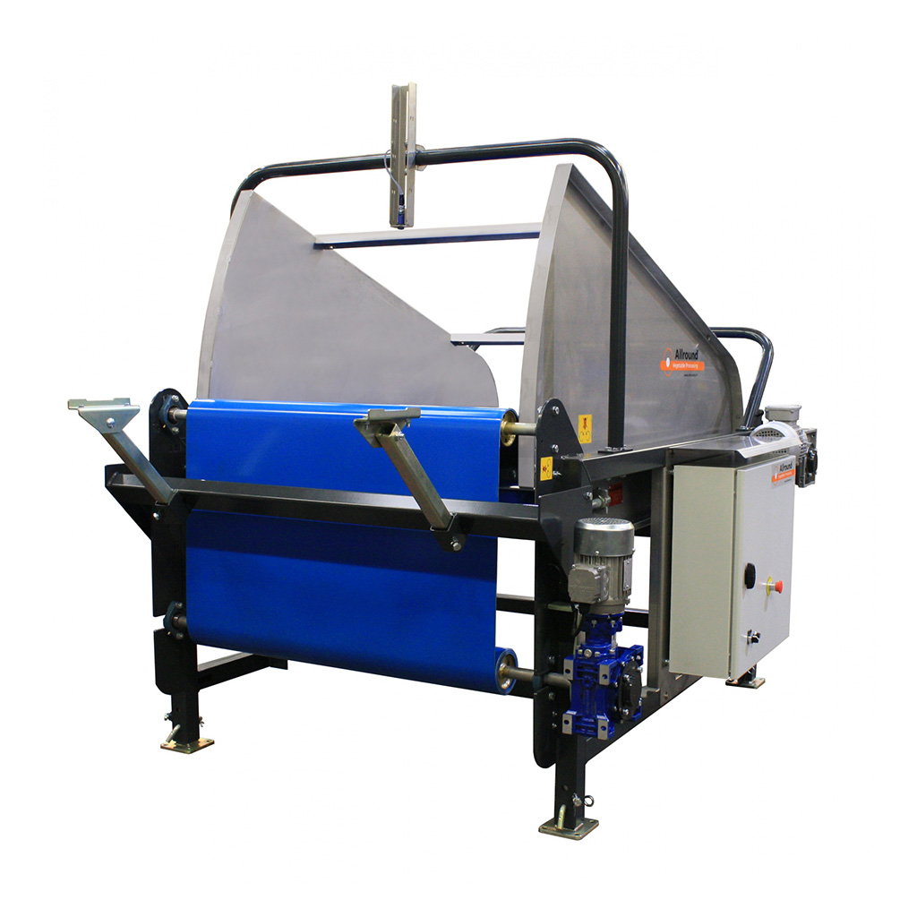 Even flow hopper - Allround Vegetable Processing
